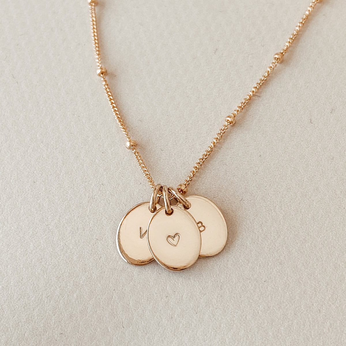 Juniper • Tiny Oval Necklace • Kellective by Nikki • Personalised ...